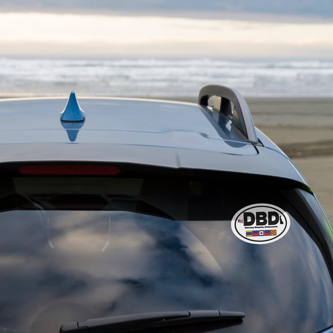 Dewey Beach Delaware Bumper Sticker: Coastal Souvenir - Etsy