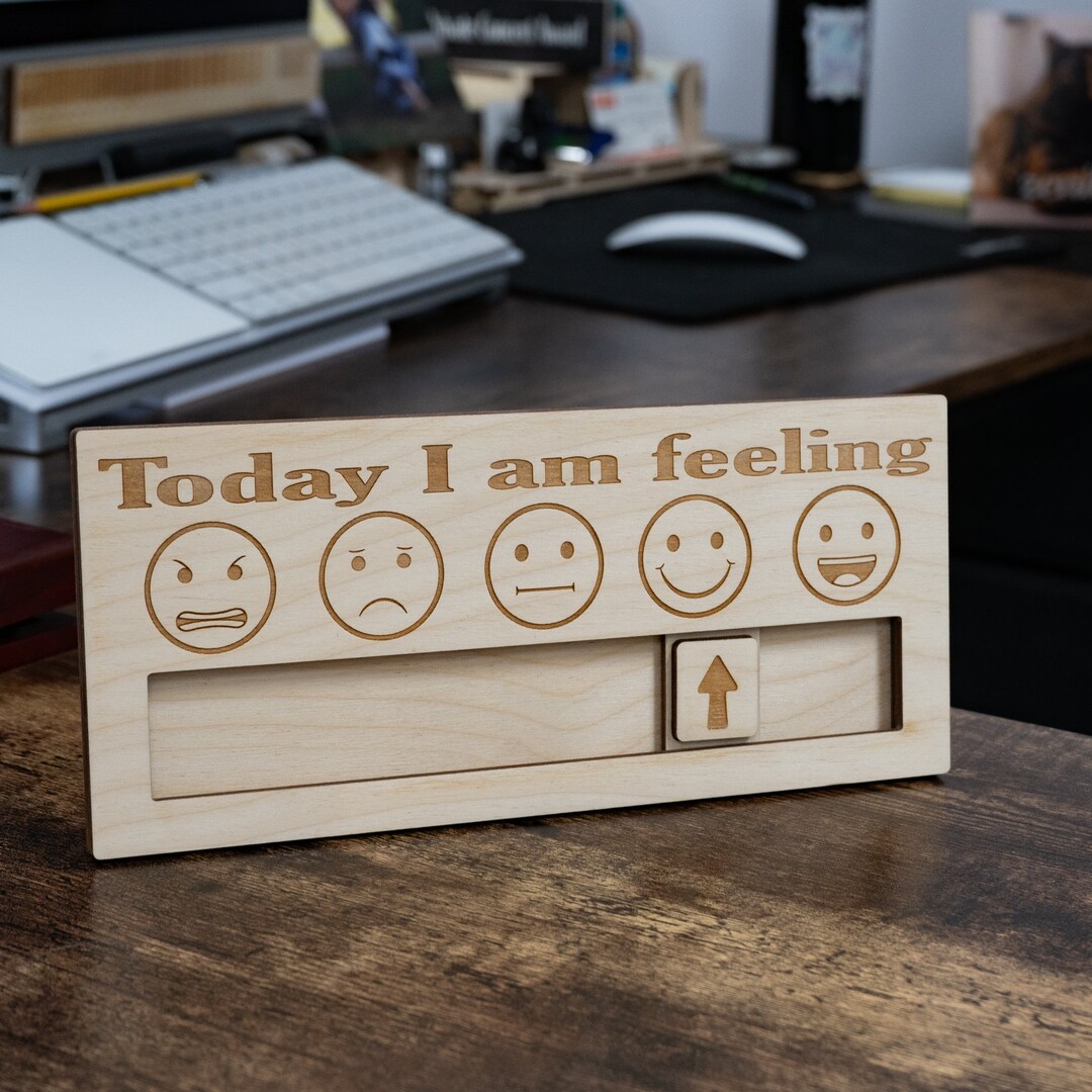 Emoji Feelings Chart Today I Am Feeling Sign Emotions - Etsy