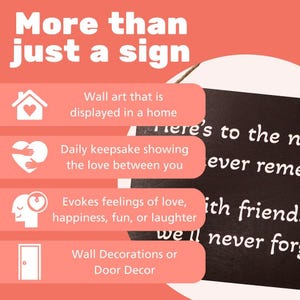 Home Bar Decor, Here’s to the Nights We’ll Never Remember With Friends ...