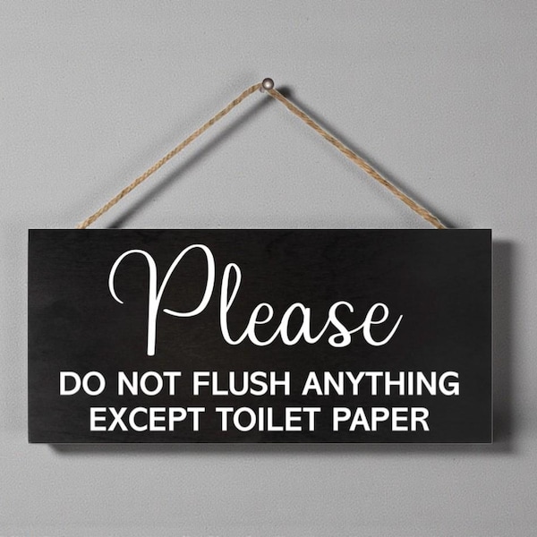 Please Do Not Use Toilet Sign - Etsy