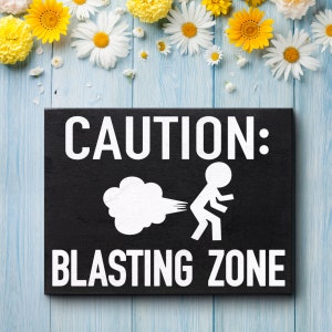 Funny Farting Sign, Farting Gifts, Funny Bathroom Signs, Bathroom Humor ...