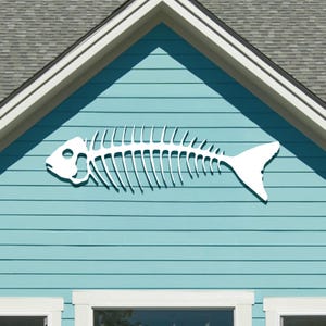 Outdoor Bonefish Sign Beach House Decor, Indoor Outdoor PVC Sign ...