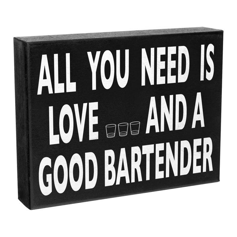 Bartender Sign - Etsy