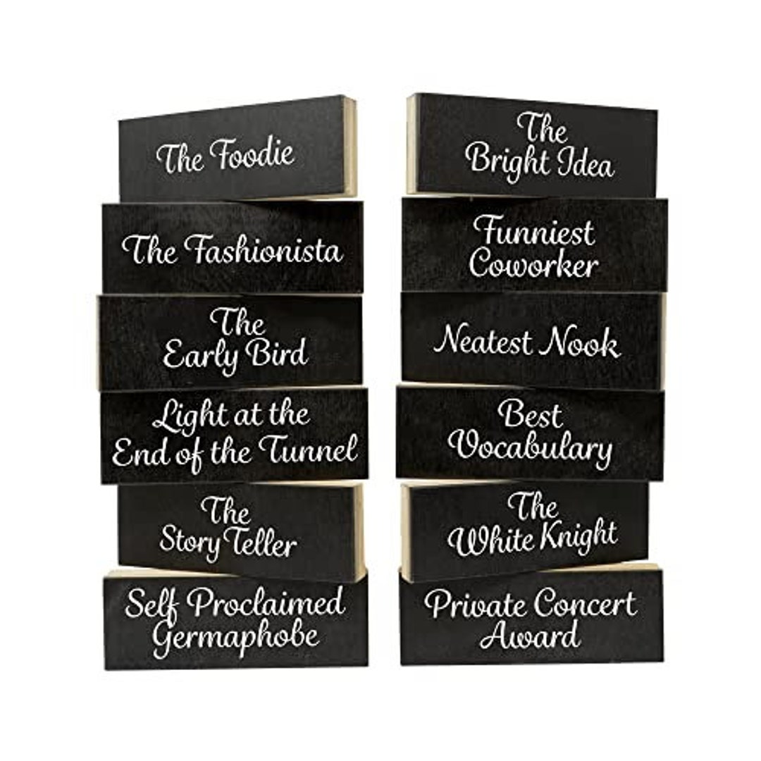 Hilarious Employee Superlatives Block Set Office Party Game - Etsy