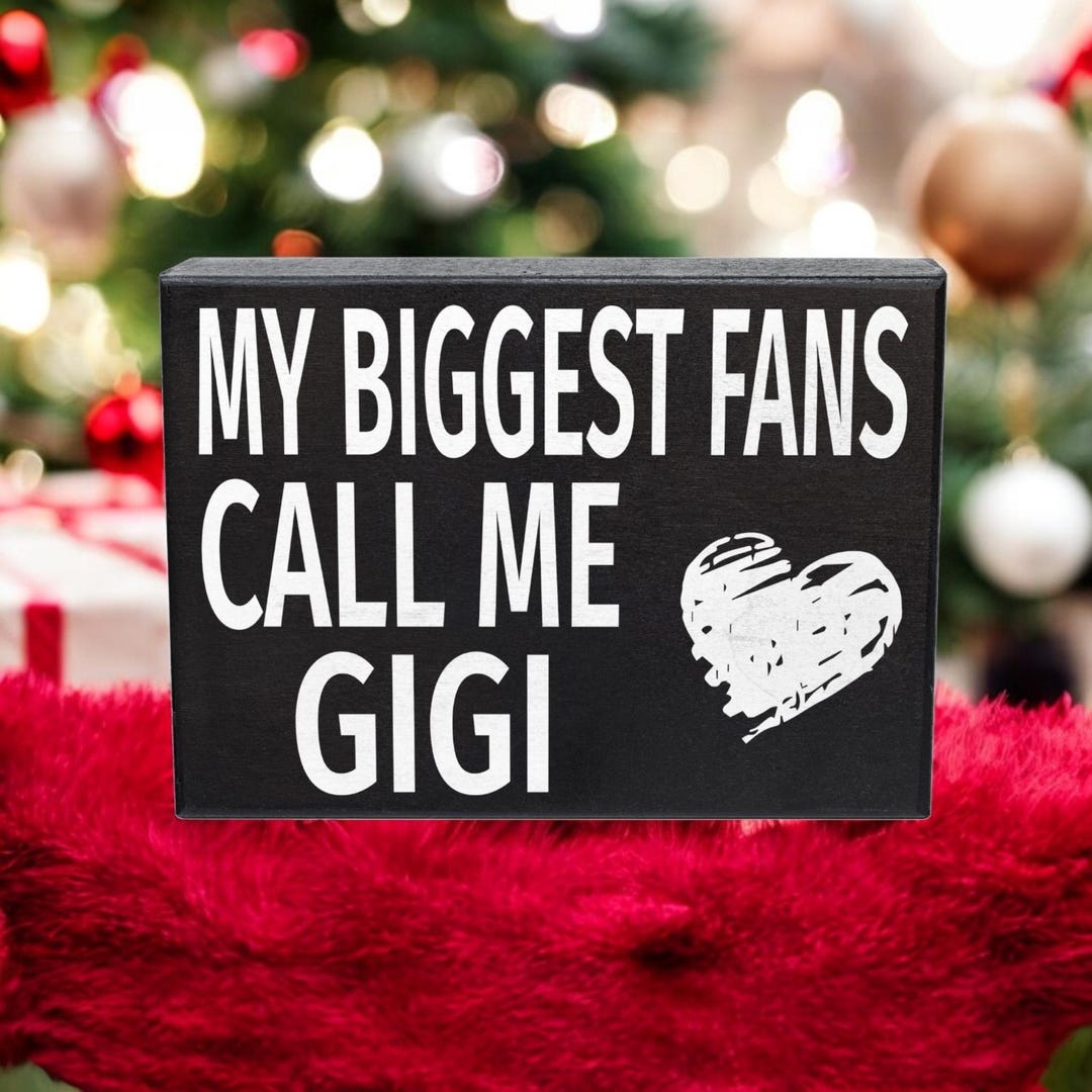 Meaningful Gigi Gift Wooden Wall Decor Sign for Gigis Home, Perfect for ...
