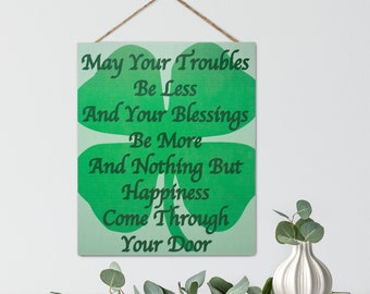 Irish Proverb Sign - Etsy