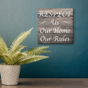 Vacation Rental Sign, House Rules Sign for Rental Properties, Rental ...