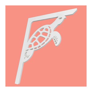 Turtle Mailbox Bracket and Porch Decor, Mailbox Decor for Outside ...