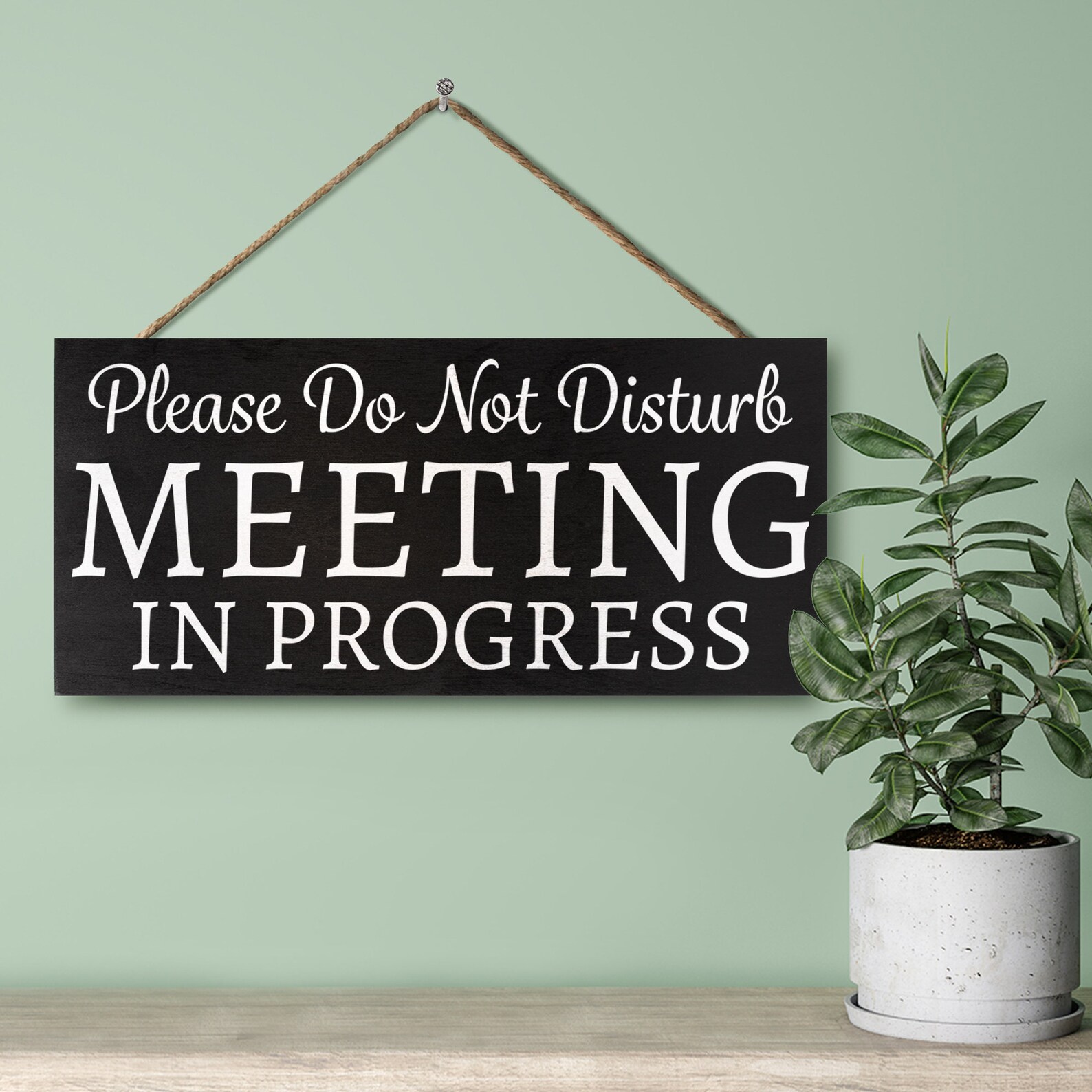 In A Meeting Sign Meeting in Progress Meeting Office Sign - Etsy