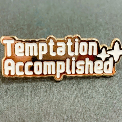 Temptation Pin - Etsy