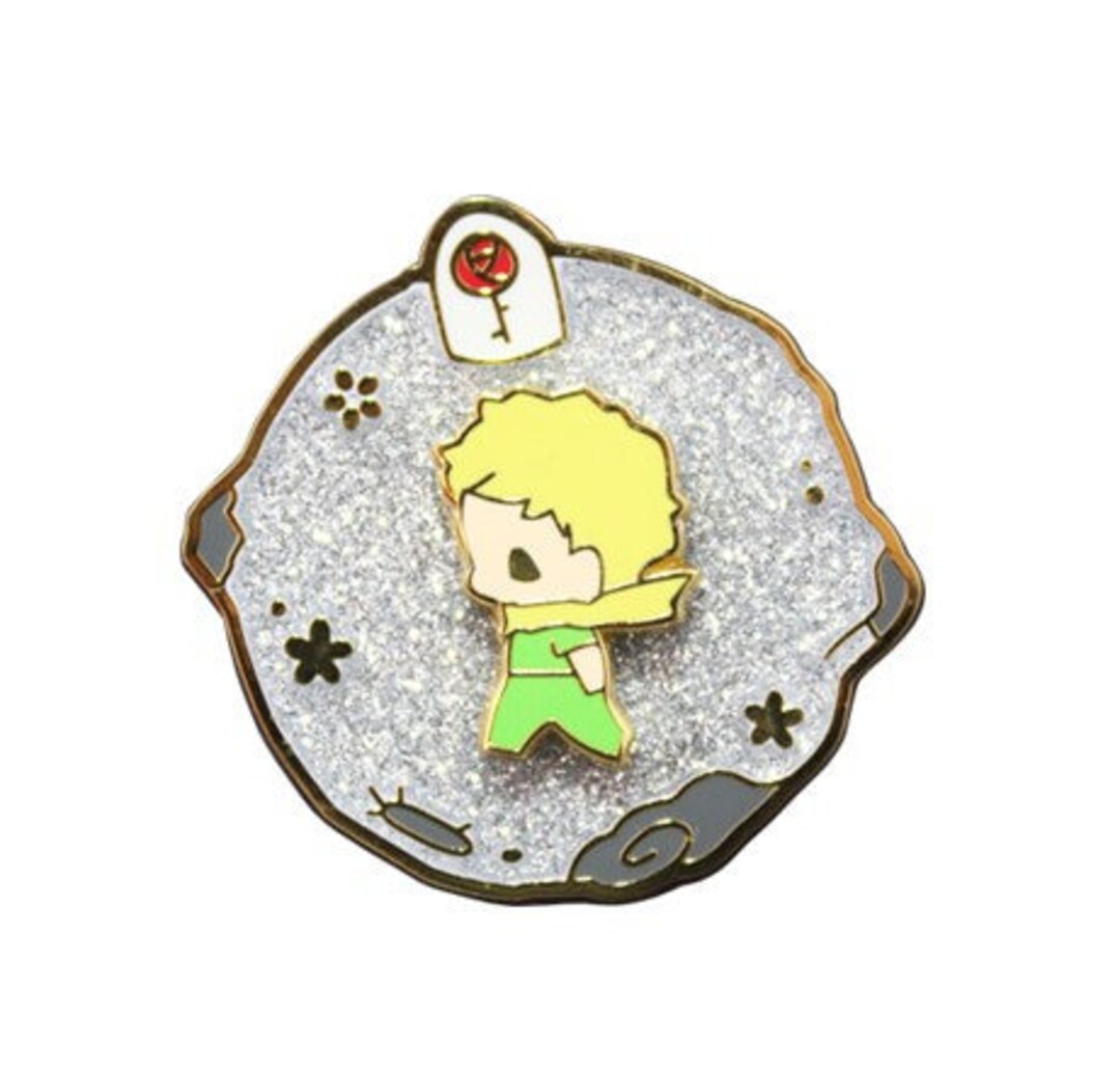 Spinning Little Prince Pinsilver - Etsy