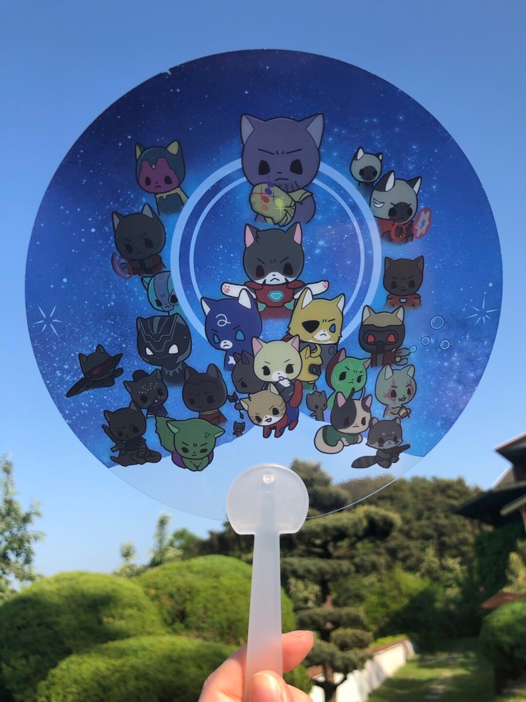 Infinity Cat Fan - Etsy