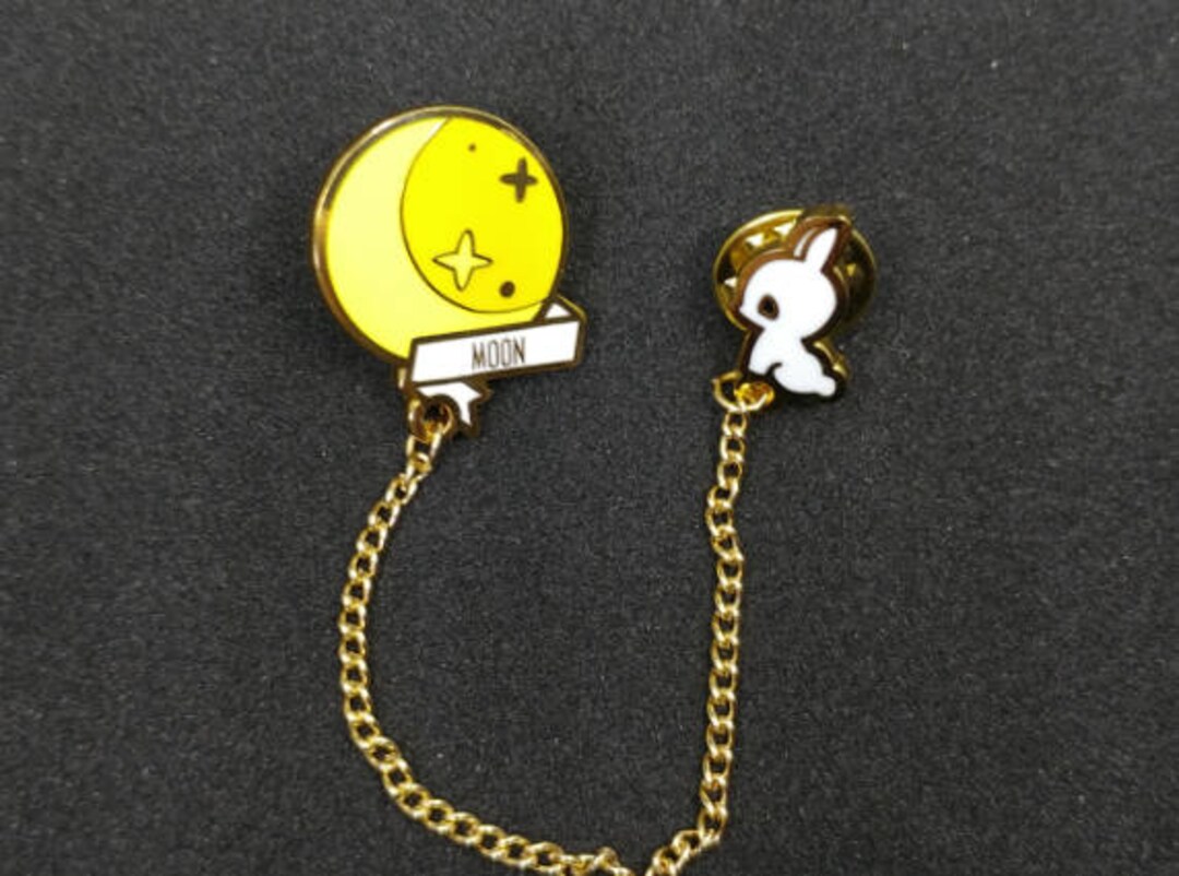 Moon Chain Pin - Etsy Canada