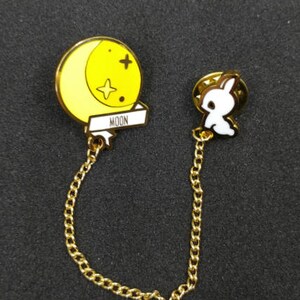 Moon Chain Pin - Etsy Canada