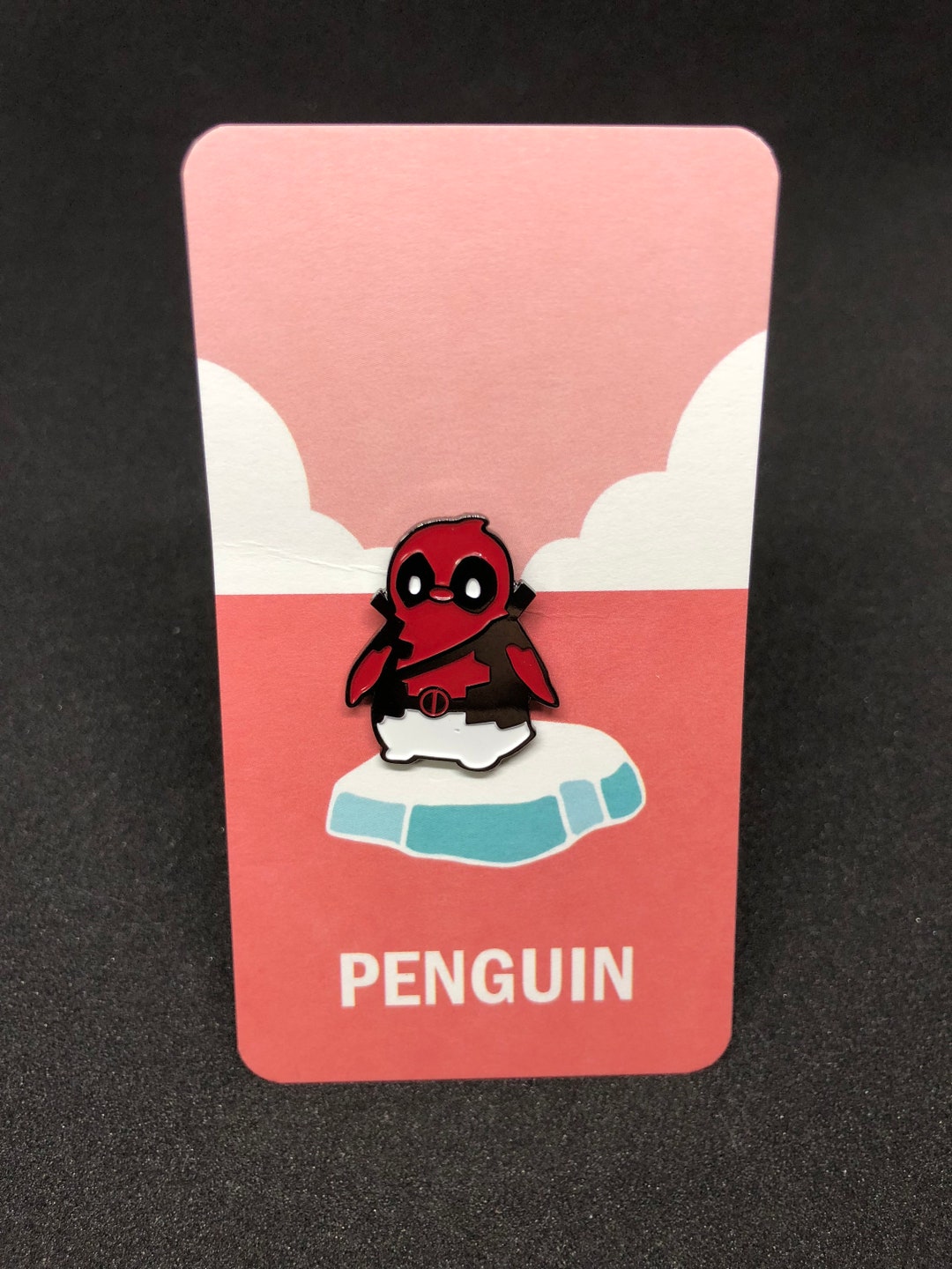 Penguin Deadpool Enamel Pin - Etsy