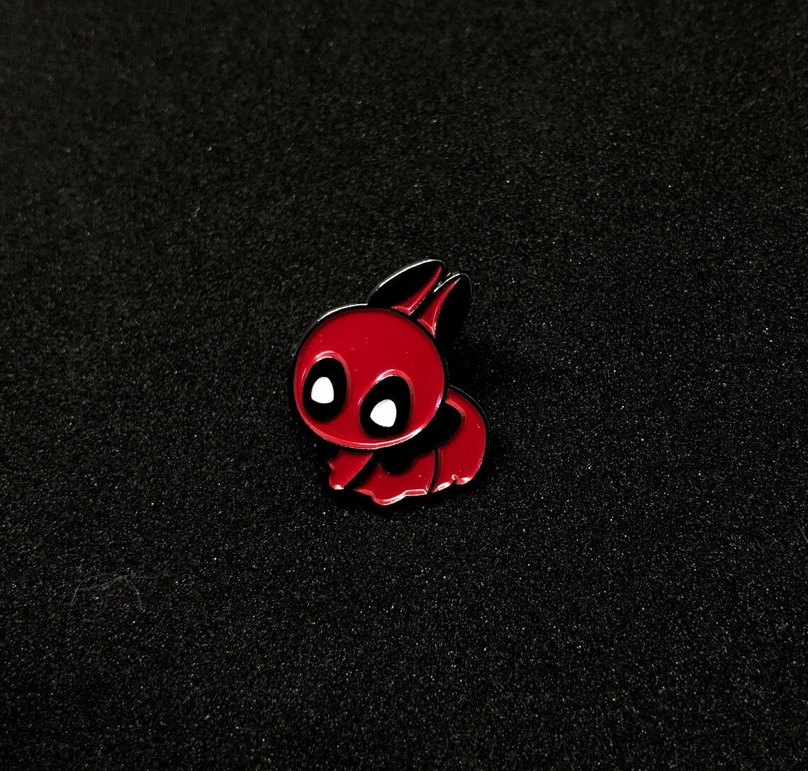 Deadpool-rabbit Enamel Pin - Etsy