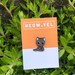 Wanda-cat Enamel Pin - Etsy