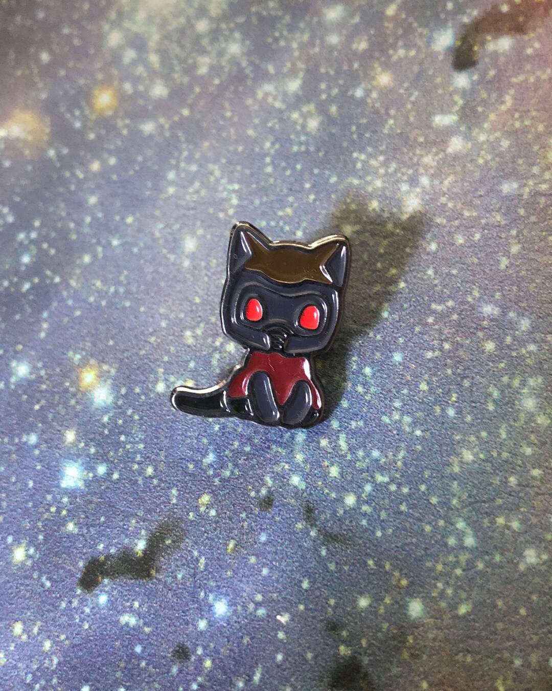 Starlord-cat Enamel Pin - Etsy