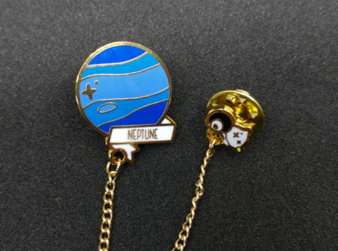 Neptune Chain Pin - Etsy