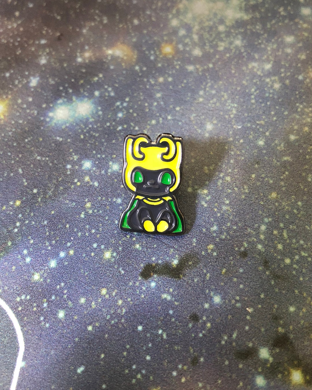 Loki-cat Enamel Pin - Etsy