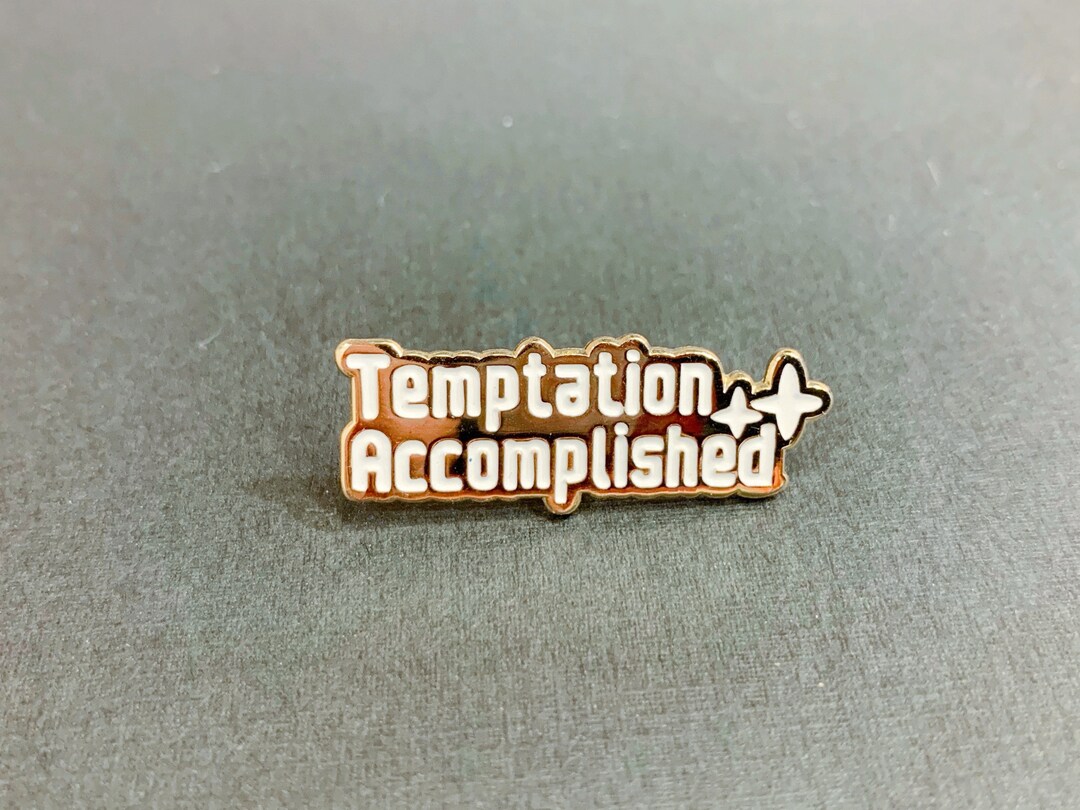 Temptation Pin - Etsy
