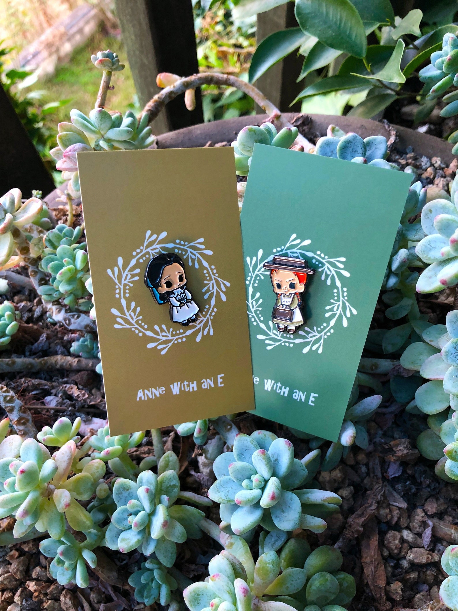 Anne With an E Enamel Pin Set - Etsy