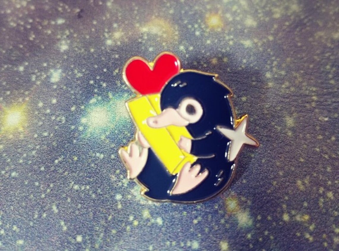 Niffler Pin Enamel Pin - Etsy