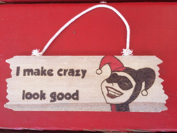Harley Quinn Sign - Etsy