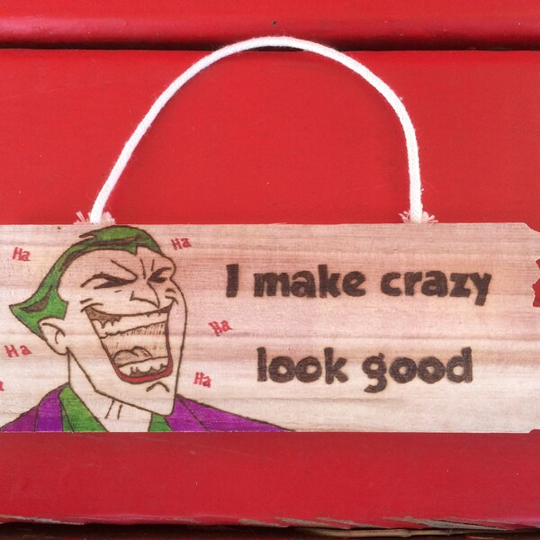 Joker Sign - Etsy