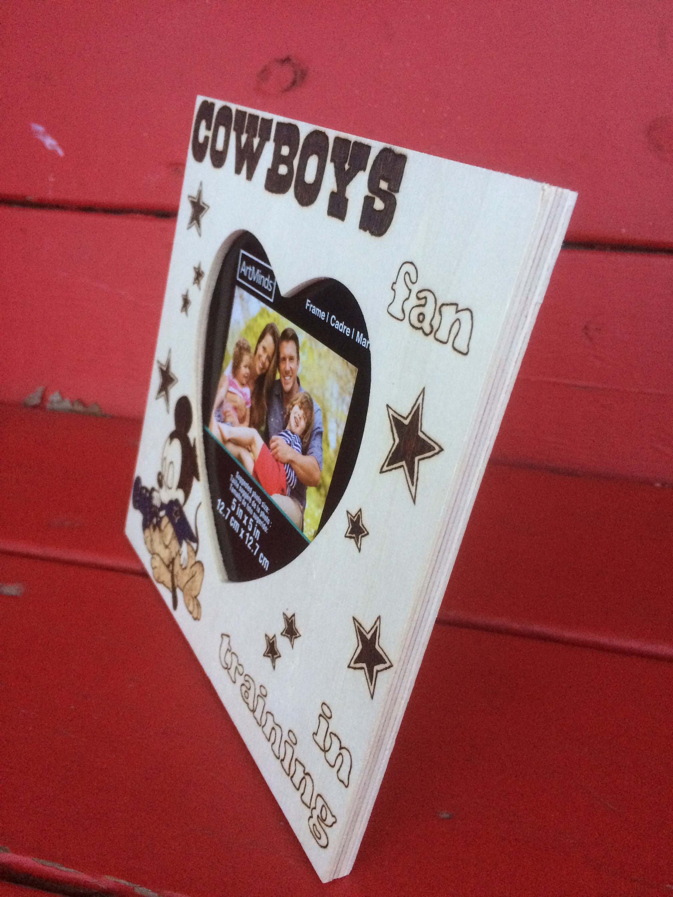 Dallas Cowboys Picture Frame - Etsy