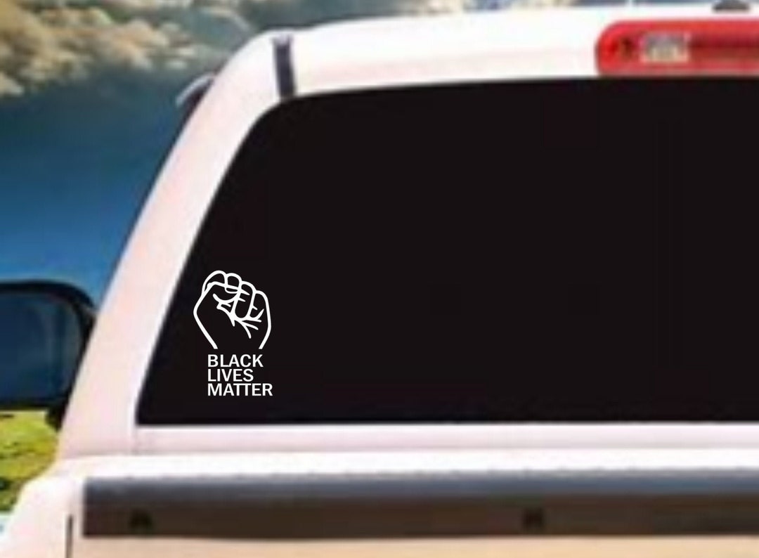 Black Lives Matter Car Decal - Etsy