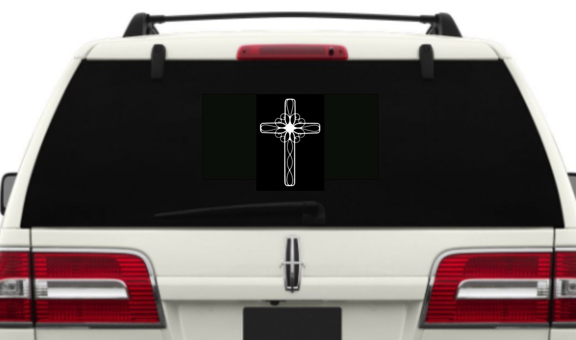 Cross Vinyl Wall or Car Decal - Etsy