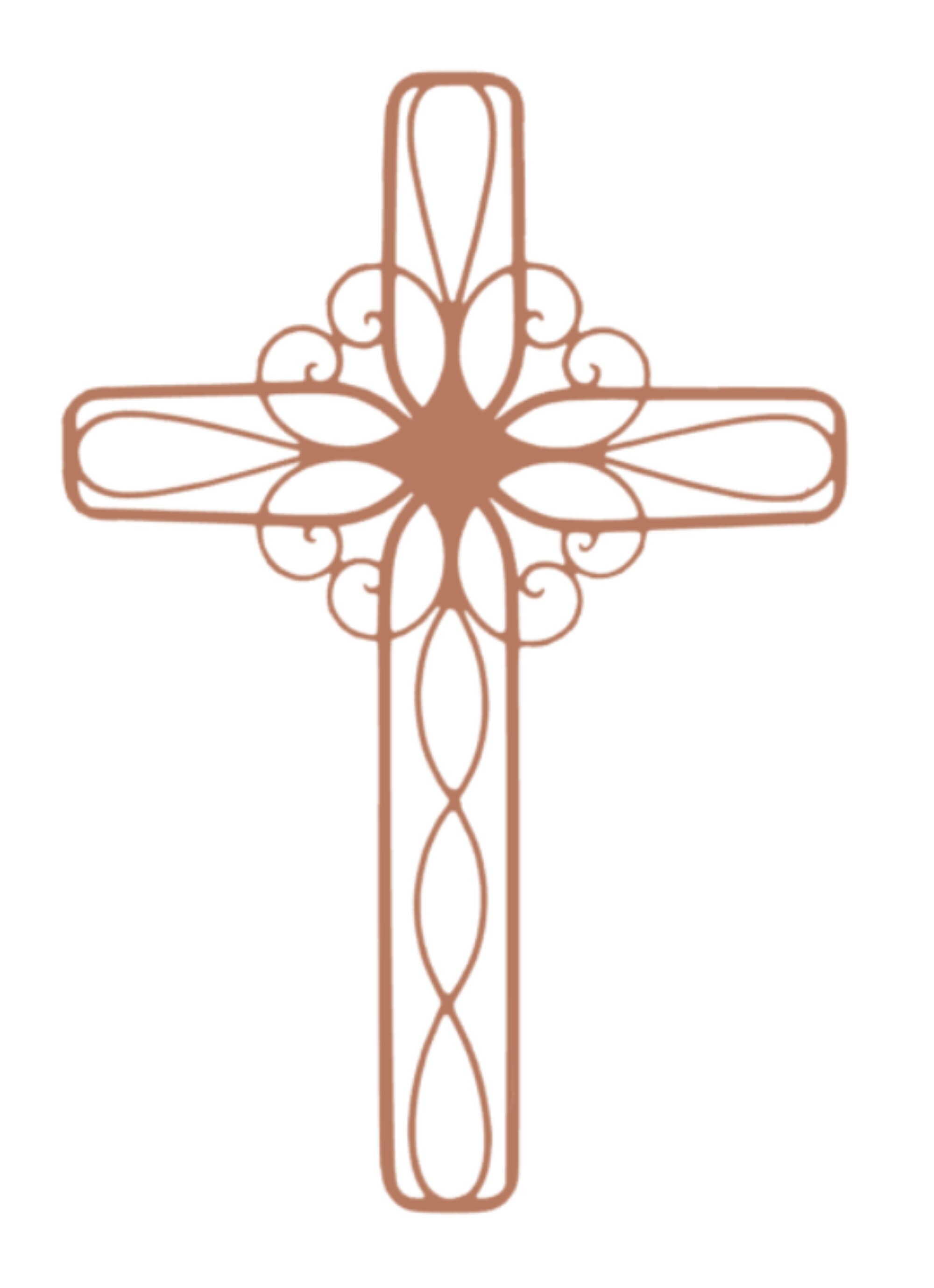 Cross Vinyl Wall or Car Decal - Etsy