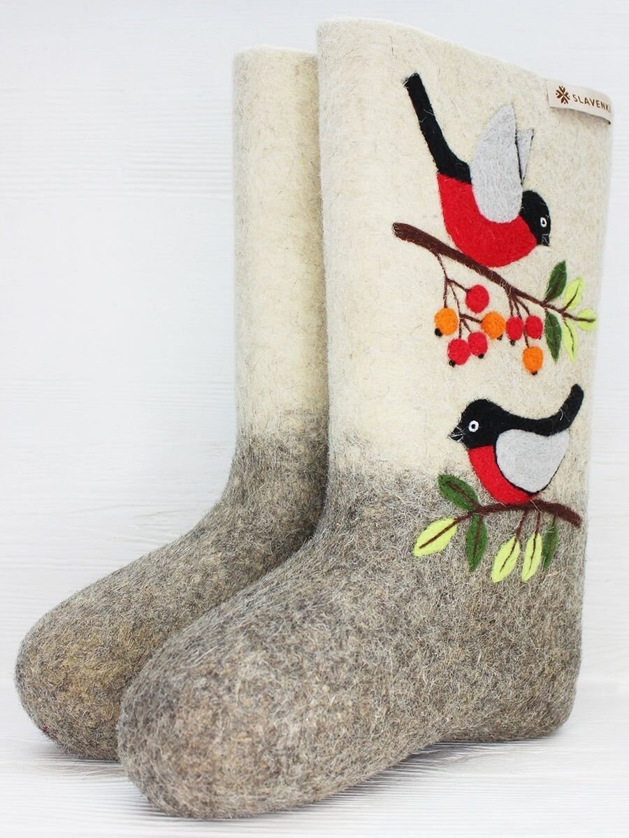 Valenki Felt Boots Unisex Women Men All Size Handmade Russian Veking ...