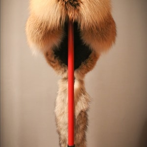 Red Fox Fur Mens Hat Mongolian Kazakhstan Eagle Hunters Hat Malakai ...