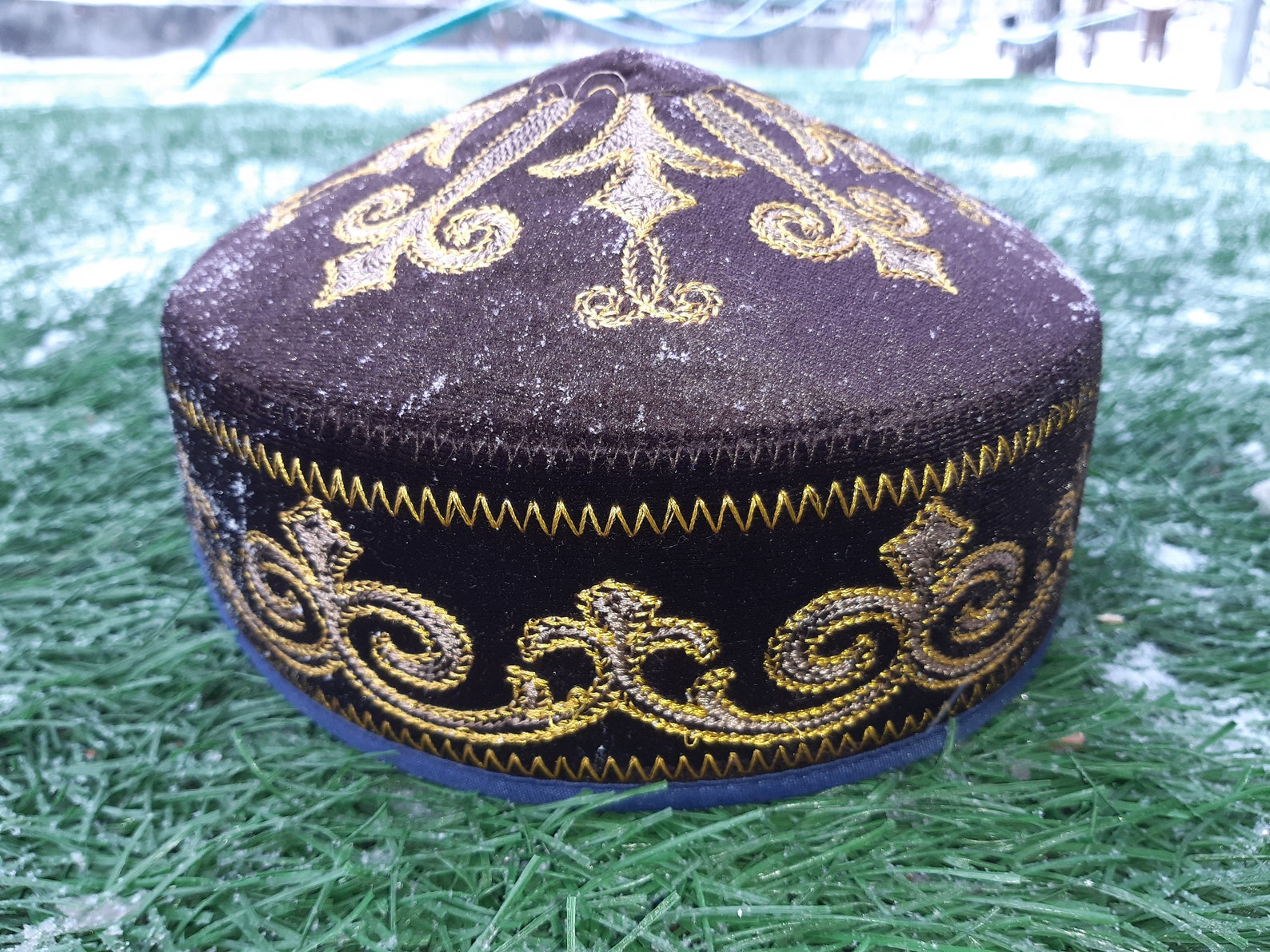 Kazakh Kyrgyz Mongol hat Femme coiffure traditionnelle | Etsy