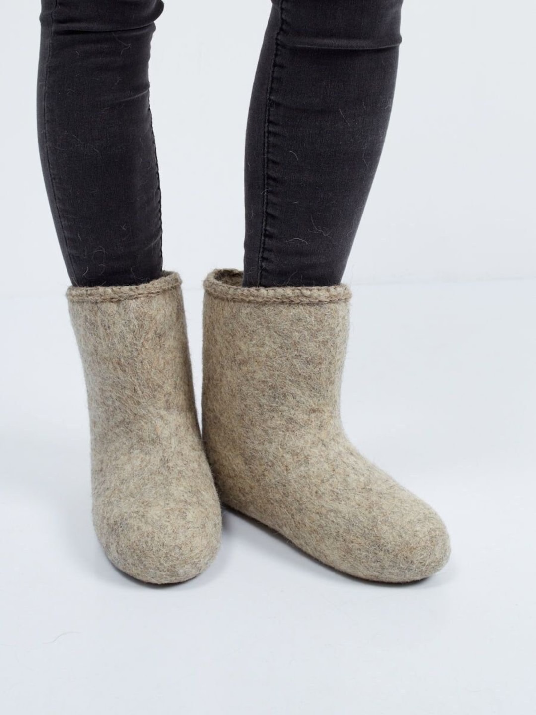 Valenki Felt Boots Unisex Women Men All Size Handmade Russian Veking ...