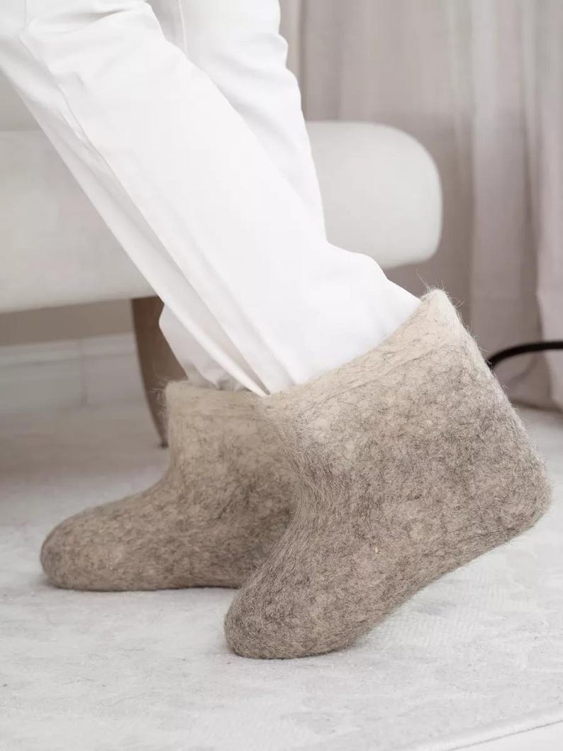 Valenki Felt Boots Unisex Women Men All Size Handmade Russian Veking ...