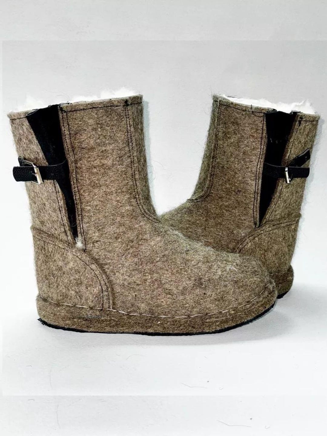 Arctic Felt Snow Boots Men's Handmade Warm Snow Shoes All Sizes - Etsy
