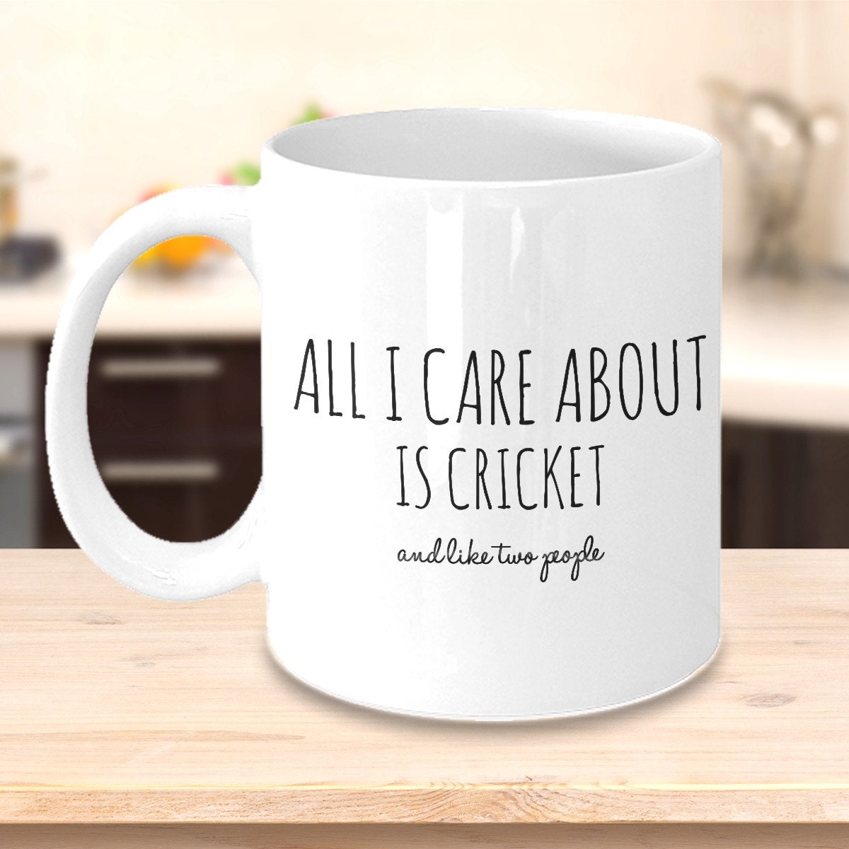 Cricket Coffee Mug - for Cricket Players Who Love Their Sport - All I ...