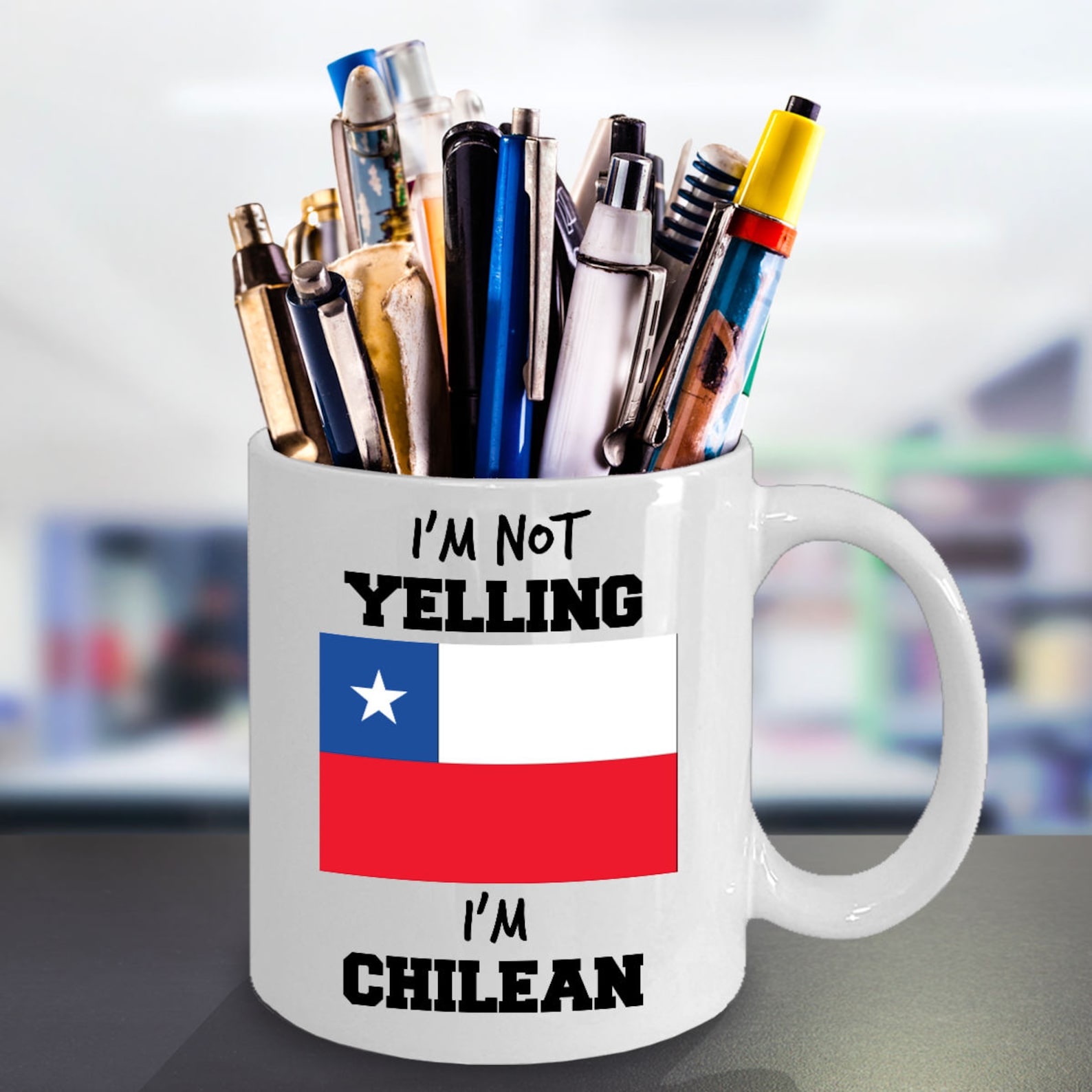 Chilean Pride Mug - I’m Not Yelling I’m Chilean - Chilean Mom or ...
