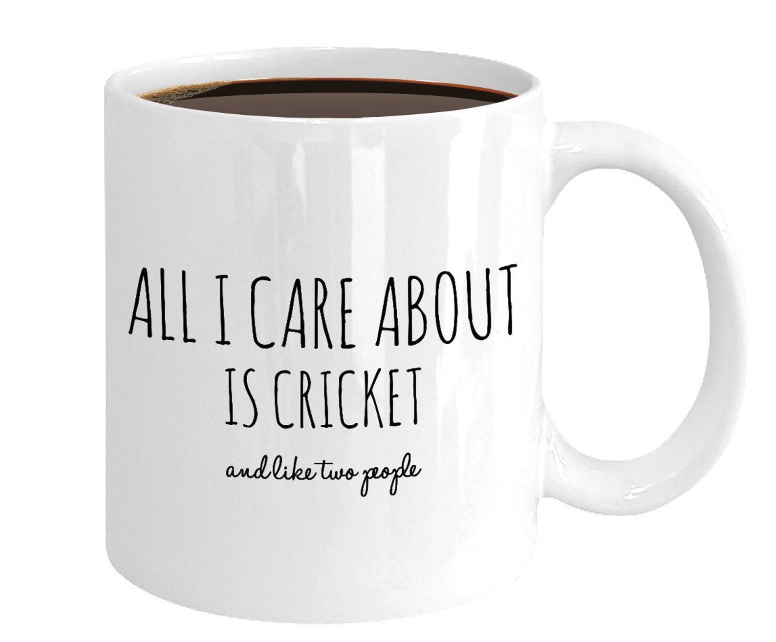 Cricket Coffee Mug for Cricket Players Who Love Their Sport - Etsy