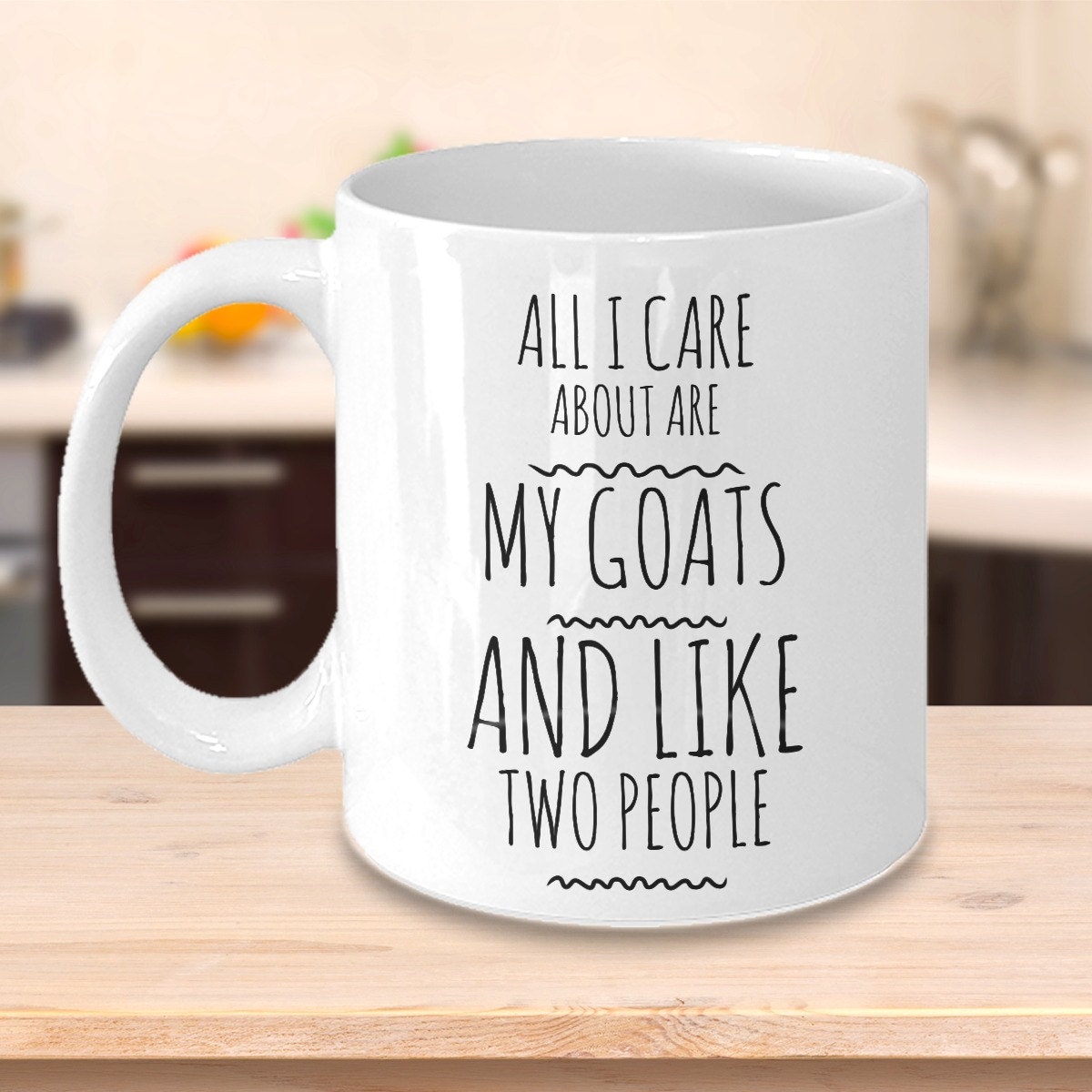 Goat Coffee Mug - Funny Goat Gifts - for Anyone Who Raises, Owns or ...