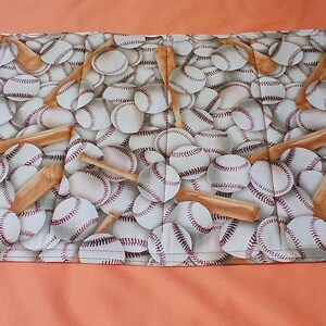 Absorbent Baseball-themed Kitchen Mat, Quilted Dish Drying Pad ...
