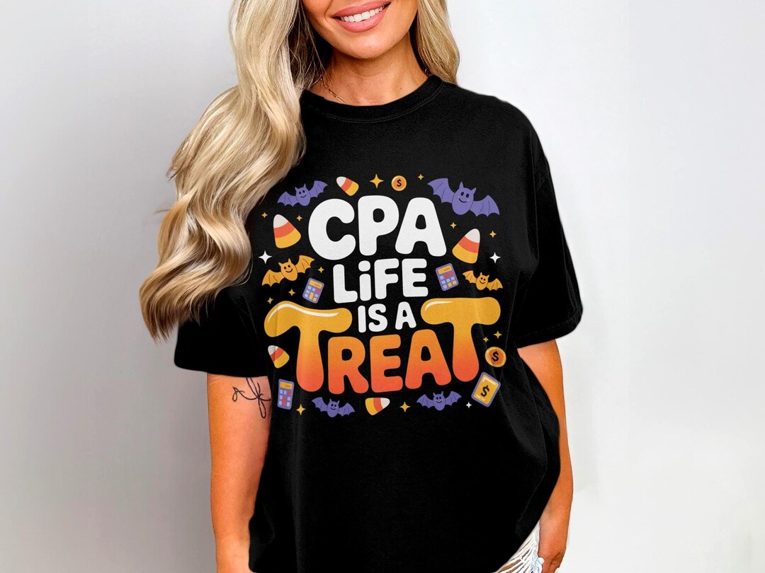 CPA Halloween Gift PNG: Accountant Treat Design (digital Download) - Etsy