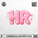 HR Valentines Day PNG: Balloon Letters Hearts, Cute Human Resources ...
