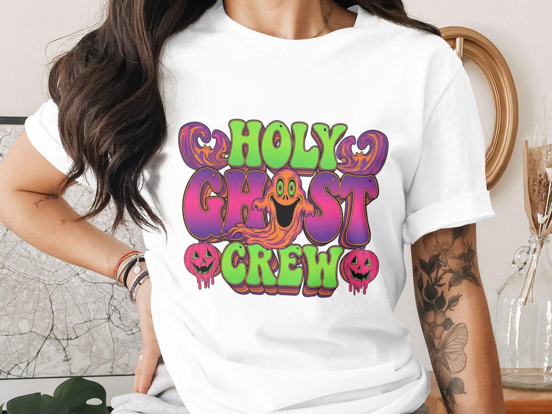 Christian Halloween Ghost Clipart | Holy Ghost Crew Digital Download ...
