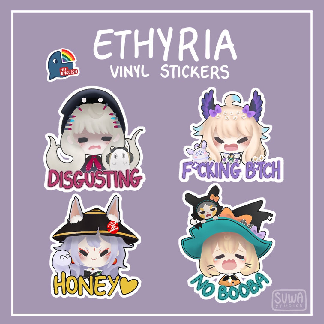 Nijisanji EN Vtuber Vinyl Sticker - Etsy
