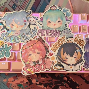 Nijisanji EN | Vtuber Vinyl Sticker - Etsy