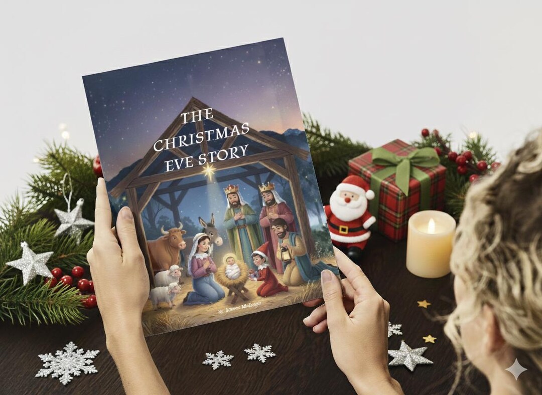 The Christmas Eve Story Digital Download | Nativity Story Book for Kids ...
